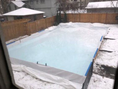 Planning a Custom Pool That Doubles as an Ice Rink in Winter