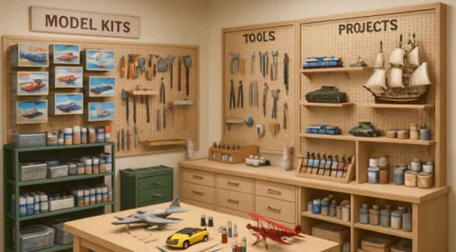 Creative Ways to Design and Use Your Own Hobby Shop - Live Sound Blog